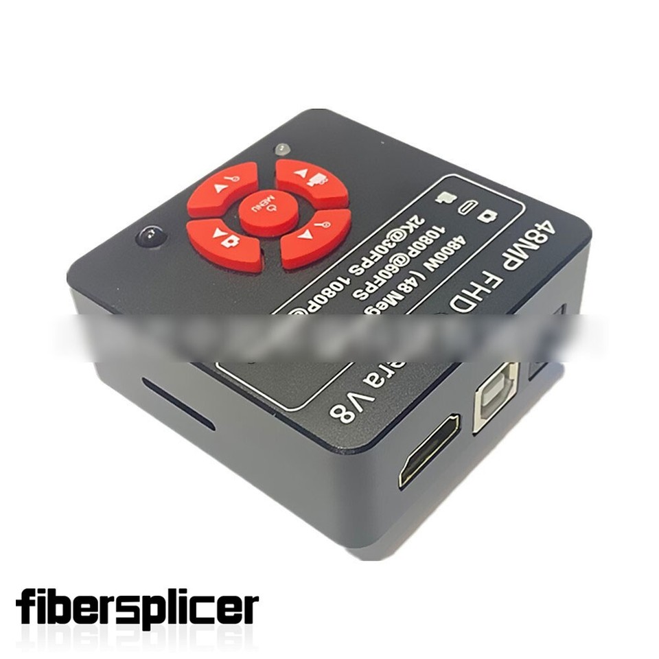 HD-4800C 48MP FHD Camera V8 CCD Camera (Black) w/ HDMI-Compatible & USB ...