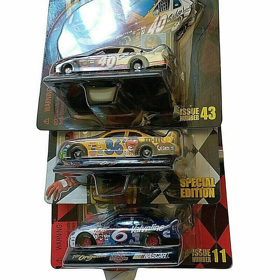 Racing Champions The Originals Nascar 1999 #6 Vavoline #36 M&M #40 ...