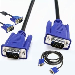 VGA CABLE Male to Male 1m - 20m SVGA 15 Pin PC Computer Monitor LCD LED ...