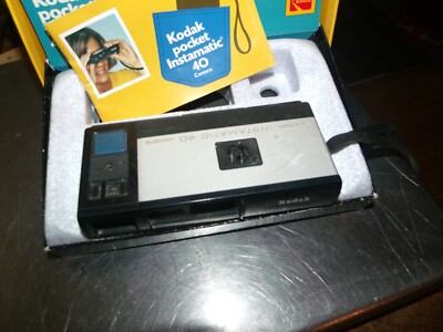 Kodak Pocket Instamatic 40 Camera 1970's | eBay