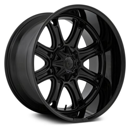 FUEL DARKSTAR BLACKOUT WHEELS RIMS 33 12.50 20 TIRES MT F-150 GRIPPER ...