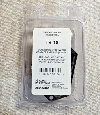 Assa Abloy Genuine OEM TS-18 Momentary SPDT Switch Contact Rated 4A ...