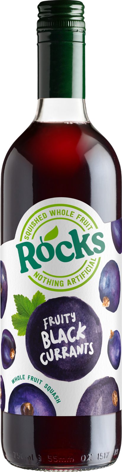 Rocks Fruit Squash - Fruity Black Currants 740ml - Pack of 6 | eBay UK