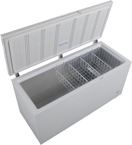 Chest Freezer 18 Cu.Ft Deep Freezer, Compact Freezer with 4 Universal ...