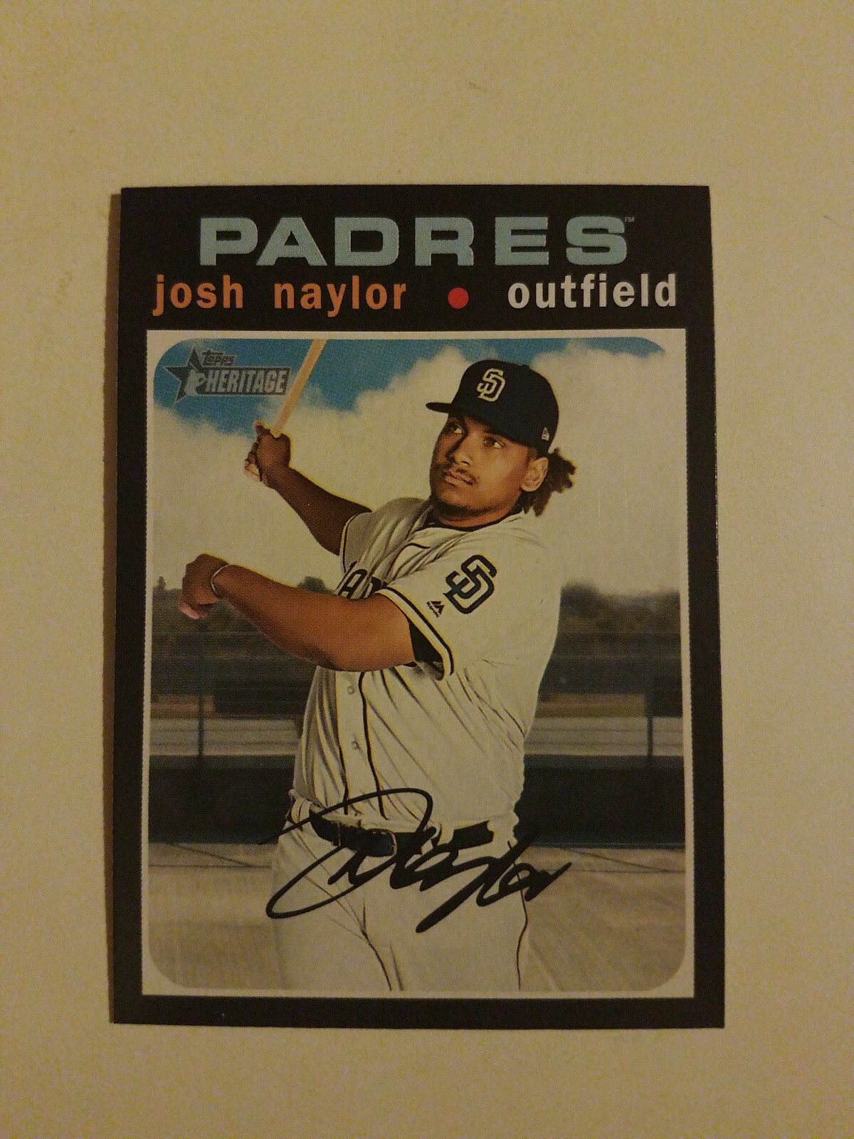 2020 Topps Heritage Josh Naylor #363 San Diego Padres | eBay
