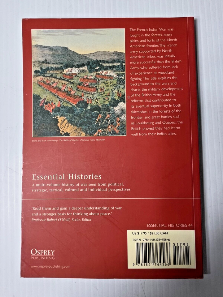 The French-Indian War 1754-1760 by Daniel Marston 9781841764566| eBay