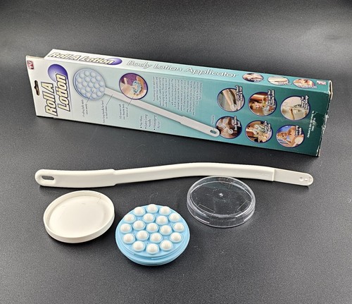 Roll-a-Lotion Applicator Apply Lotion to Back and Legs Easy | eBay