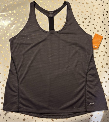 Avia Singlet Tank-Mesh Women's XL (16/18) Black Activewear | eBay