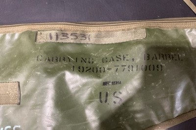 GENUINE USGI MILITARY ISSUE BARREL CASES. DURABLE & WELL MADE IN USA ...