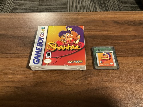 Shantae Authentic Complete in Box - Game Boy Color Gbc CIB Nintendo ...