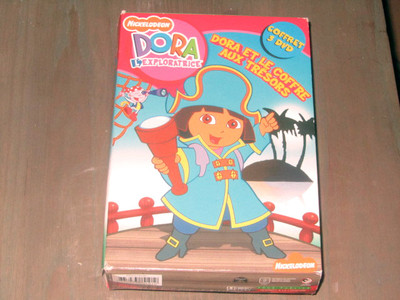 COFFRET 3 DVD DORA l'exploratrice et le coffre aux trésors - TBE / n°8 ...