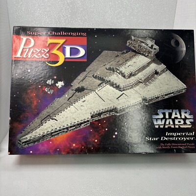 Puzz-3D Star Wars Imperial Star Destroyer 823 Pieces Puzzle Complete | eBay