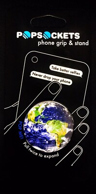 Authentic PopSockets Earth From Space PopSocket Pop Socket Phone Holder ...