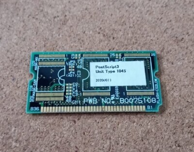 Ricoh PostScript3 Unit Type 1045 | eBay