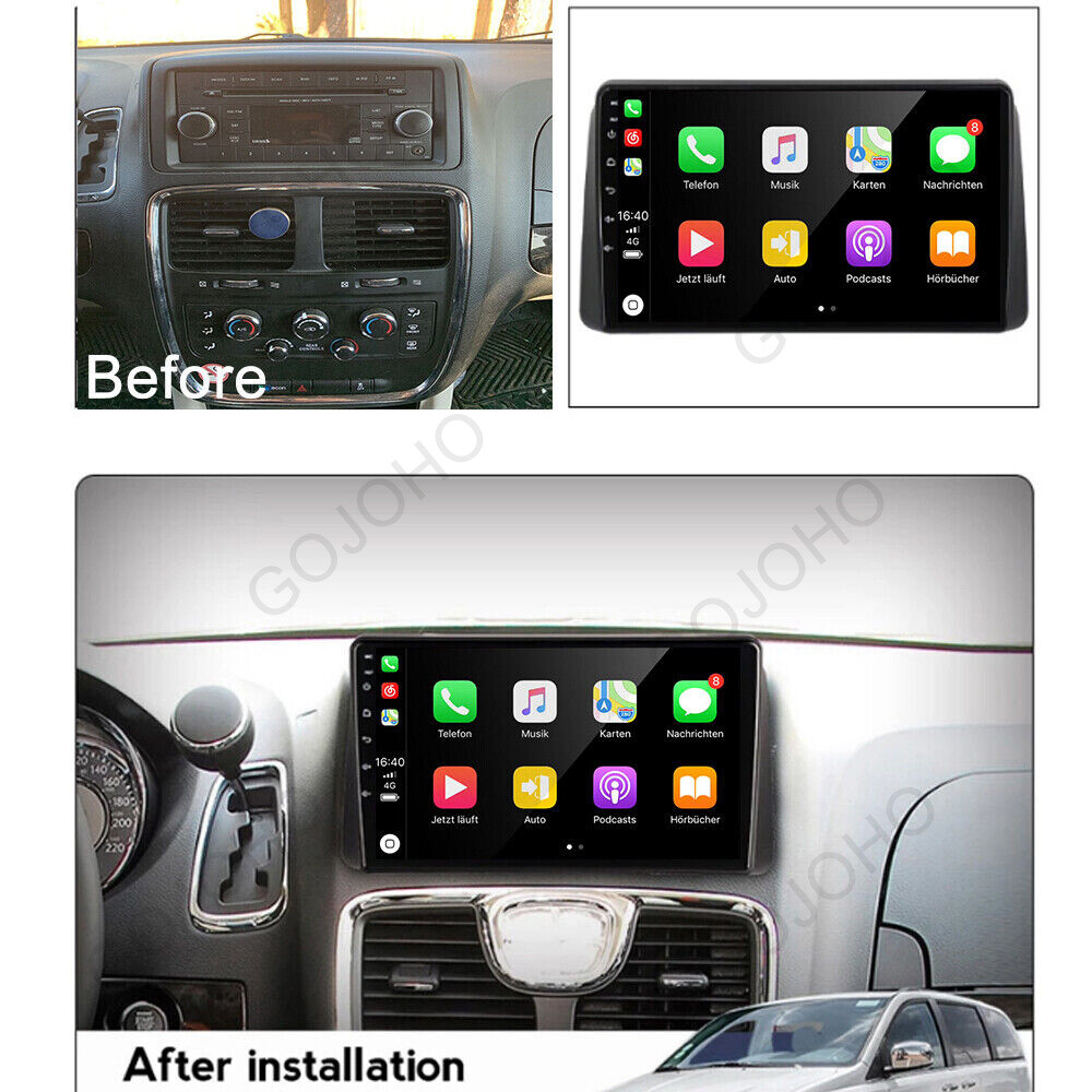 Car Stereo For Dodge Grand Caravan 2011-2020 CarPlay Android 13 Radio ...