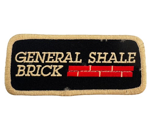 Vintage General Shale Brick Company Patch | eBay
