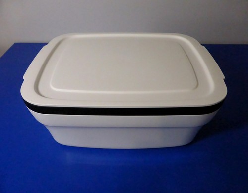 TUPPERWARE Large BREADSMART bread box storage container keeps fresher ...