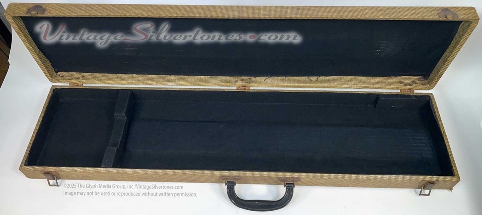 Tweed lap steel guitar case from 1950s or 1960s | eBay