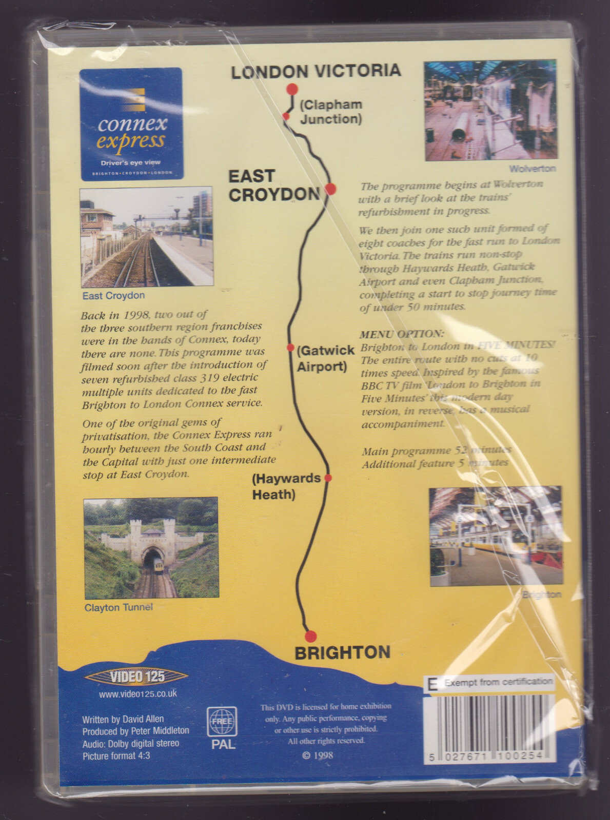 Connex Express (DVD) Railway DVD ~ Cab Ride ~ Drivers Eye View ~ Video ...