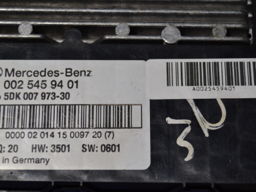 fuse box sam unit front Mercedes C-Class W203 A0025459401 | eBay