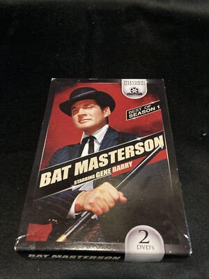 Bat Masterson Starring Gene Barry Best of Season 1 DVD Set SEALED ...