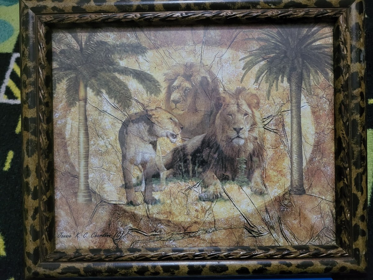 Gold Safari Animals Background Beautiful Boutique Safari Animals