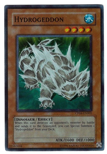 YUGIOH - HYDROGEDDON - CHAMPION PACK 4 - SUPER RARE - NEAR MINT - CP04 ...