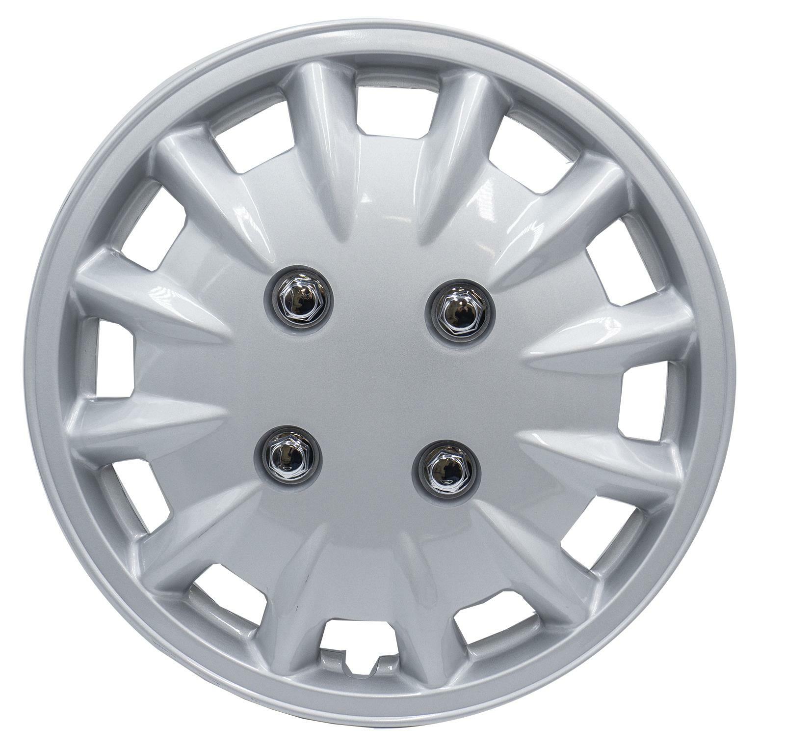 Milenco Silver Wheel Trims Hub Caps 13" Bailey Type Caravan Pair ...