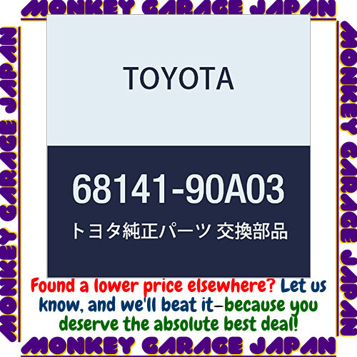Genuine Toyota Parts - Run Fr Door Glass (68141-90A03) | eBay