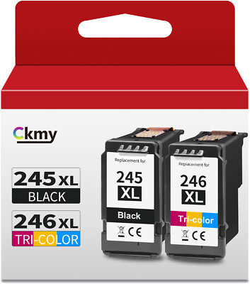 PG-245XL CL-246XL Ink Cartridges for Canon PIXMA MG2522 TS3120 TR4520 ...