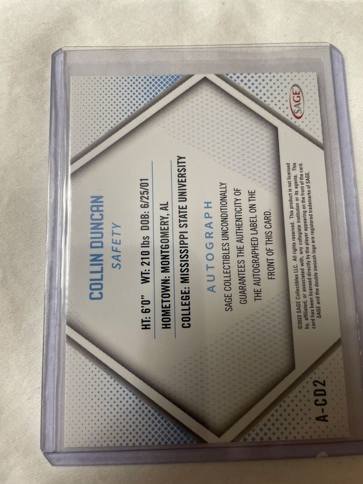 collin duncan sage auto | eBay