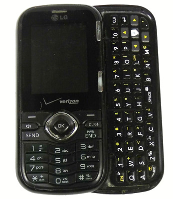 LG Cosmos VN250 - Black ( Verizon ) Cellular Slider Phone 652810814492 ...