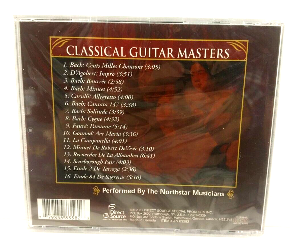 VARIOUS - Classical Guitar Masters: Musical Renaissance - CD - New | eBay