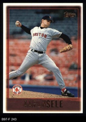 1997 Topps #243 Aaron Sele Red Sox 8 - NM/MT | eBay