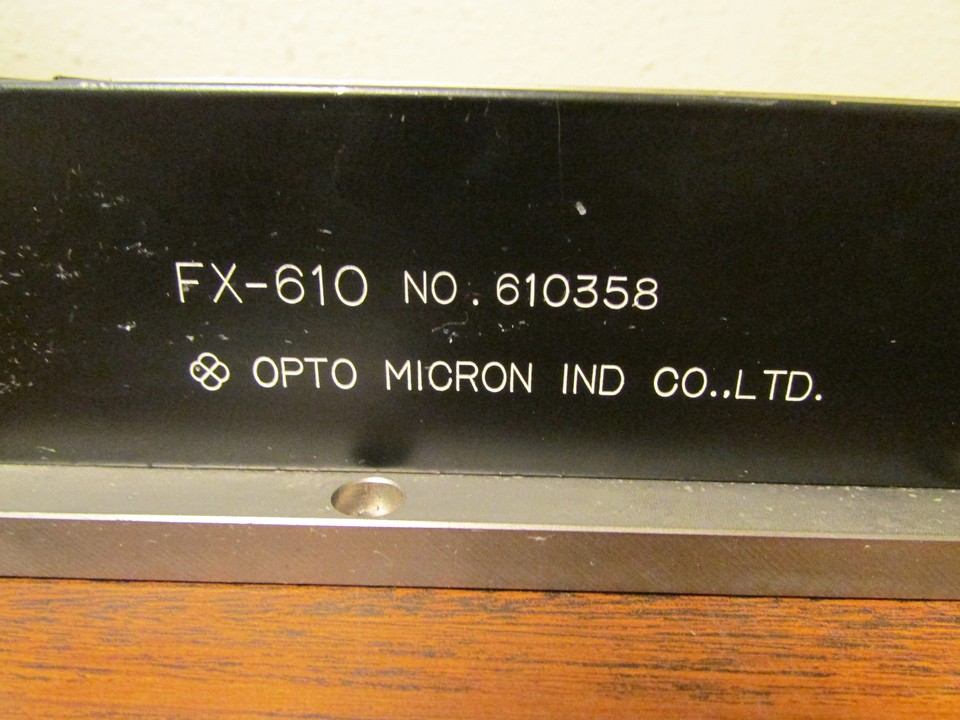 Opto-Micron FX610 No. 610358 Precision Motorized Mechanical Stage | eBay