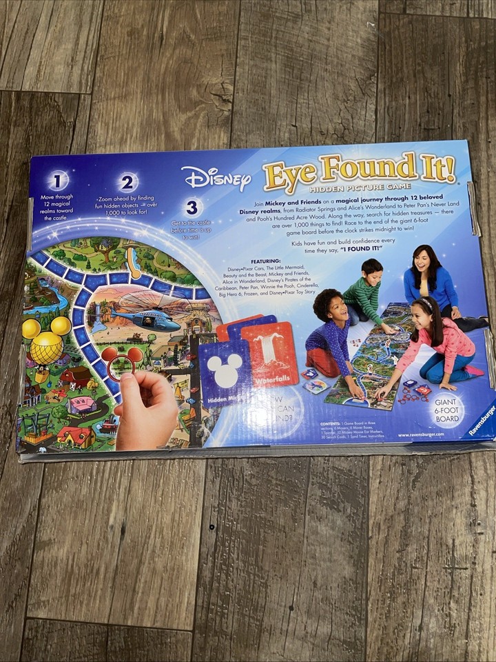 Disney Eye Found It Hidden Picture Game Instructions