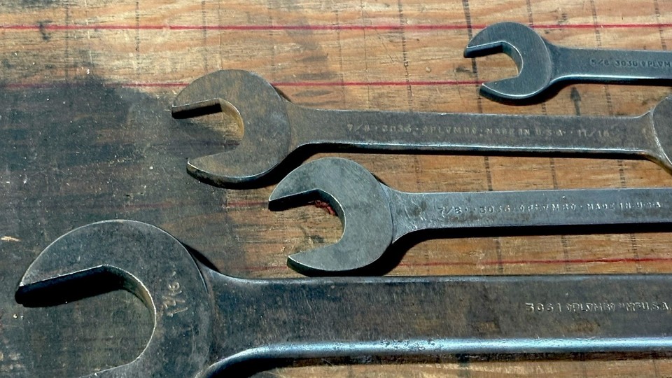 Plomb Open End Wrench Set (4) | eBay