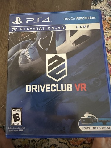 DriveClub VR (Sony PlayStation 4, 2016) 711719505075 | eBay