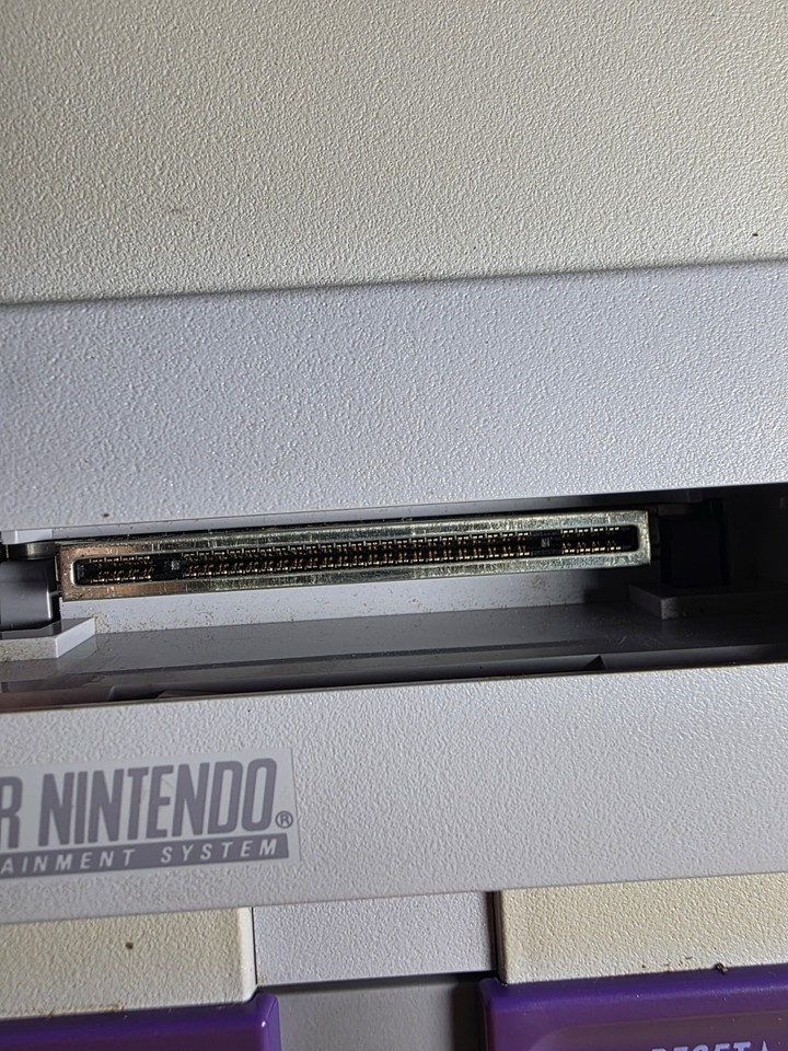 Super Nintendo SNES Console + Cables OEM Controller & Games Star Wars ...