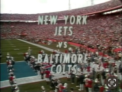 Super Bowl 3 III - New York Jets vs Baltimore Colts DVD Classic | eBay