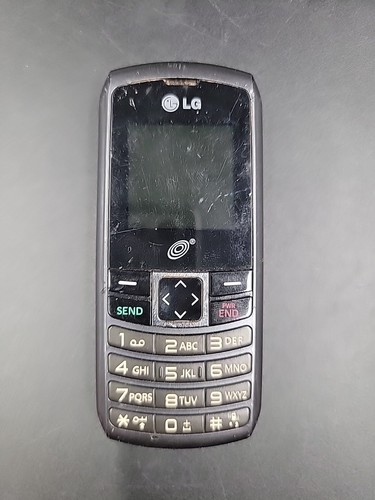 LG 320G / LG320G - Gray and Silver ( TracFone ) Cellular Candybar Phone ...