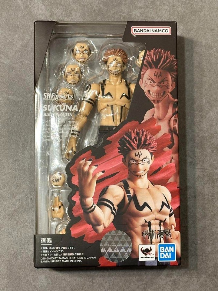 Bandai SHF Sukuna Jujutsu Kaisen S.H.Figuarts Action Figure Authentic ...