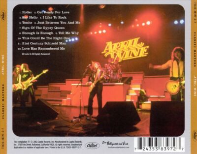 APRIL WINE - CLASSIC MASTERS NEW CD 724353839727| eBay