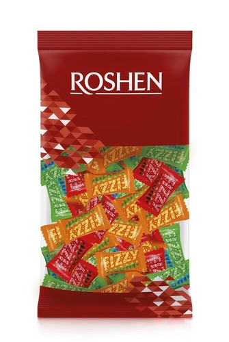 ROSHEN FIZZY BOOM Powder Filled Candies Sweets Cola Apple Orange 1kg ...