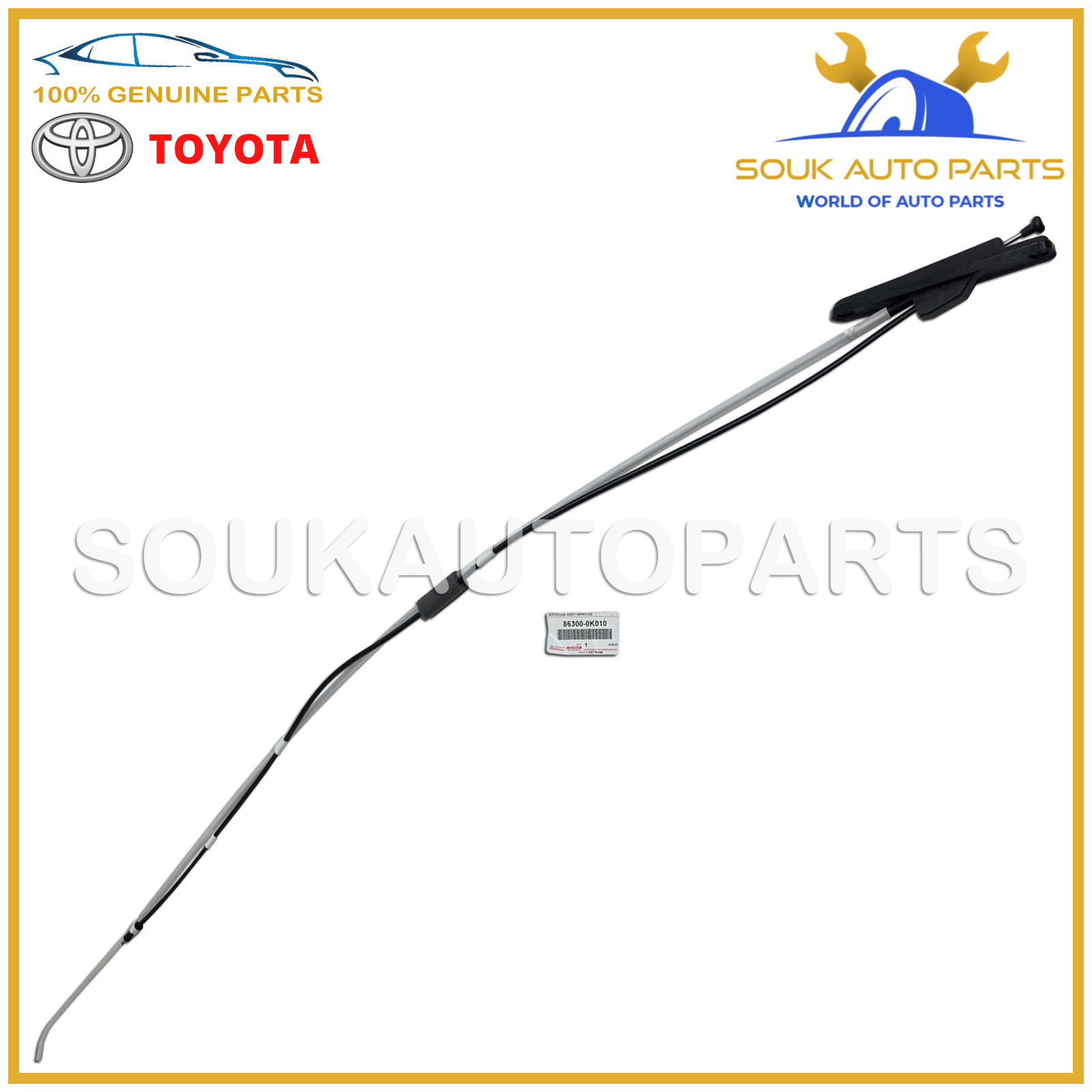 86300-0K010 Genuine Toyota ANTENNA ASSY, W/HOLDER 863000K010 OEM | eBay