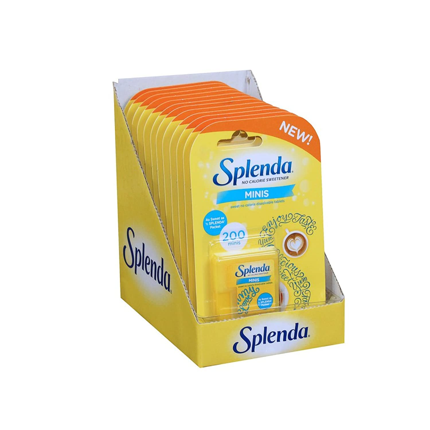 Splenda Minis Dissolvable Tablets, 200-Count (Value Pack of 12) | eBay
