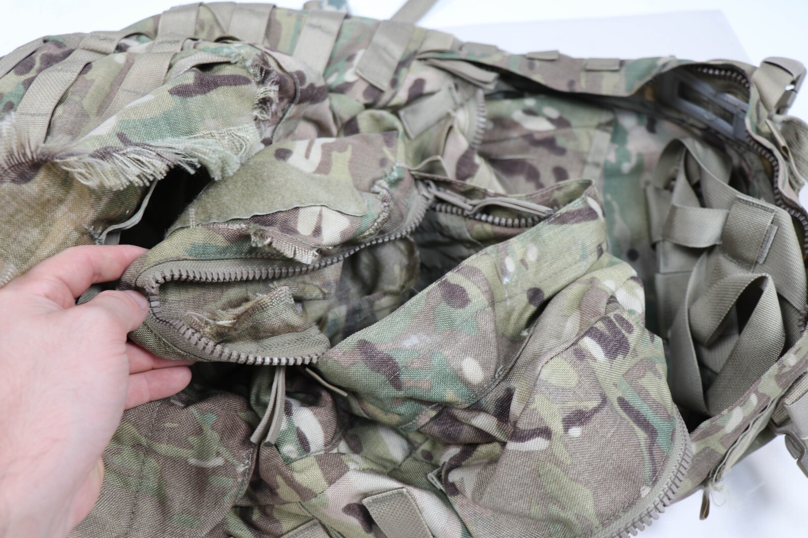 DAMAGED US Military Medium Rucksack Molle II OCP Backpack UCP Multicam ...