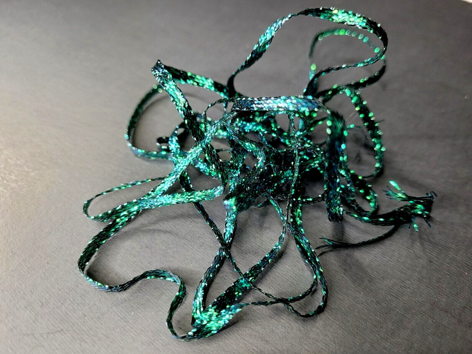 FLAT DIAMOND BRAID - Fly Tying Material - 11 COLORS - Body Flash - 2mm ...