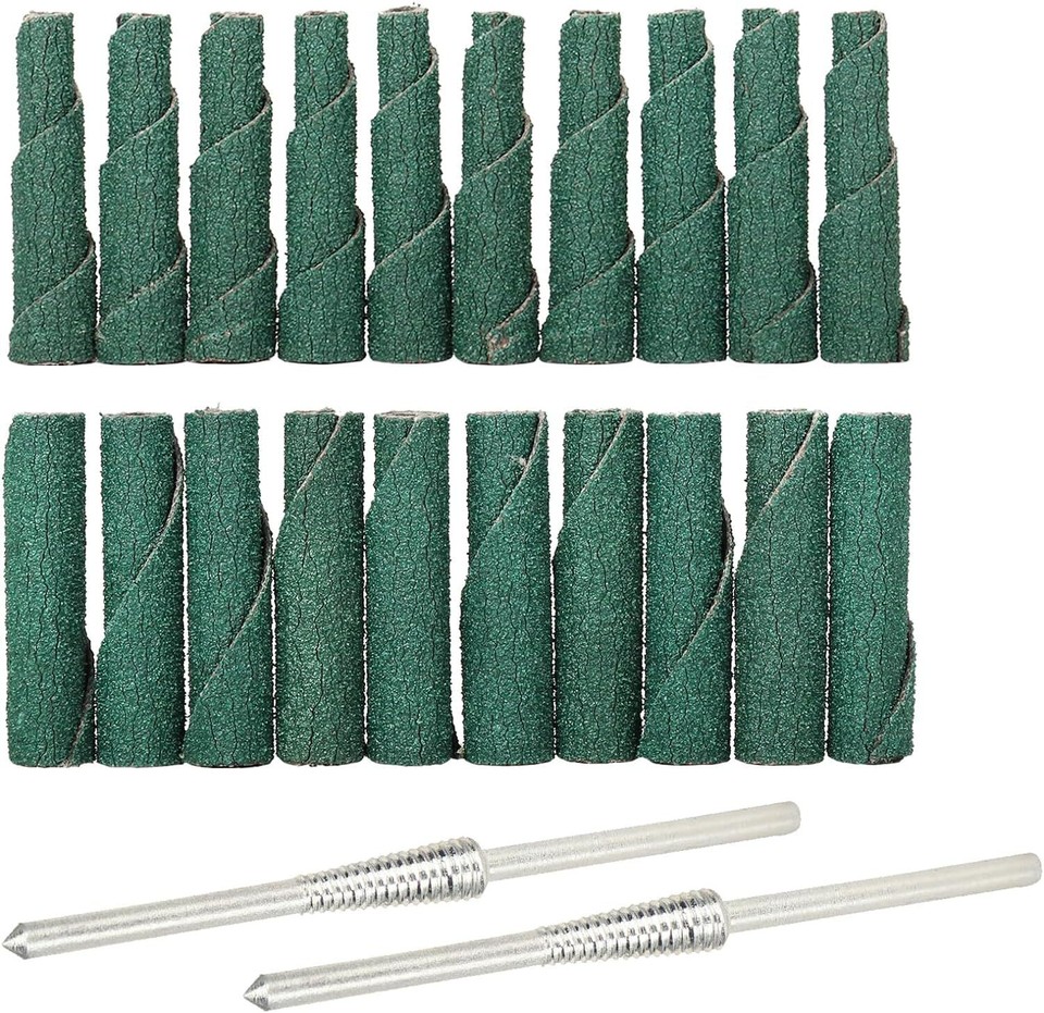 ENGINE PORTING 22PC MINI CONE SANDER KIT SANDING ABRASIVE WHEEL TOOL ...