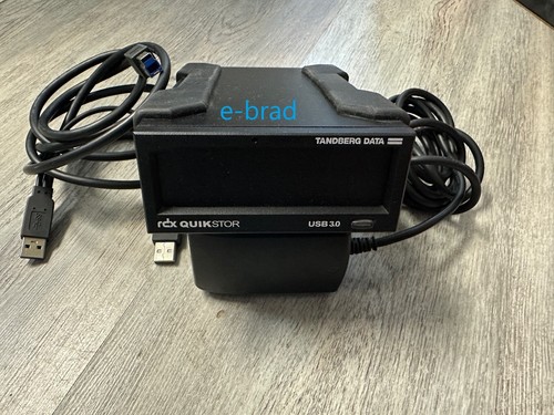 TANDBERG DATA RDX QuikStor External USB3+ lecteur USB 3.0 Externe RMN-D ...
